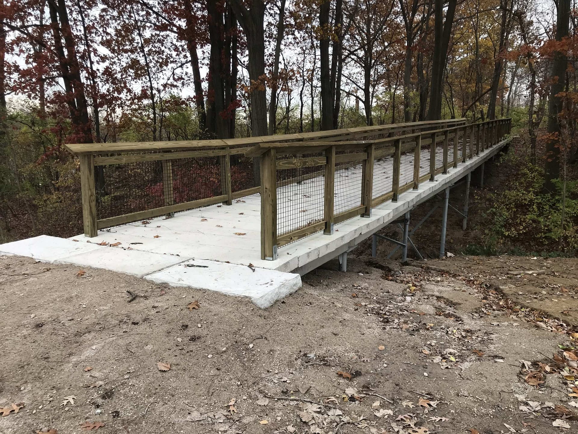 Completed Concrete Boardwalk Projects : TerraTread