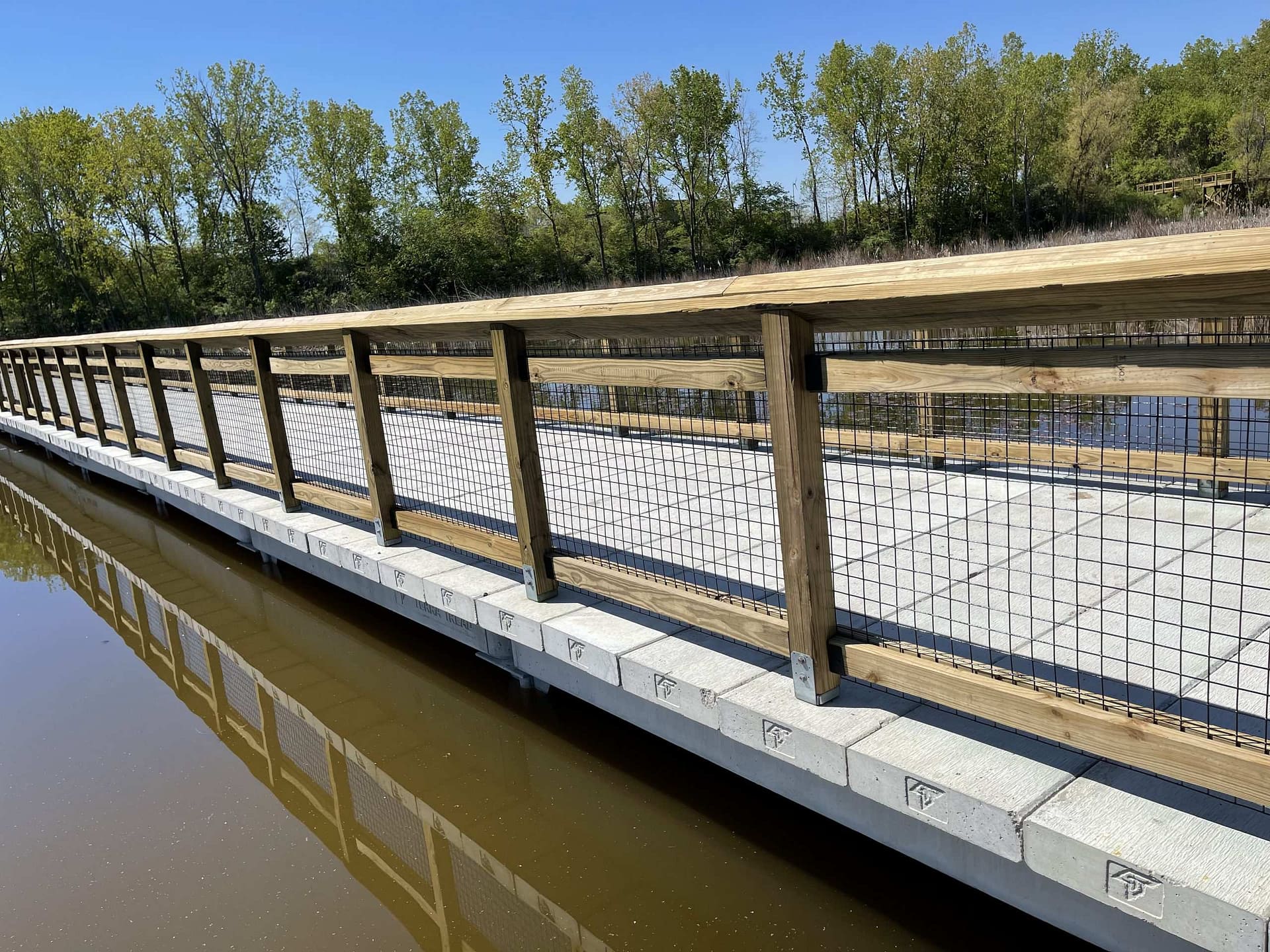 Completed Concrete Boardwalk Projects : TerraTread : TerraTread
