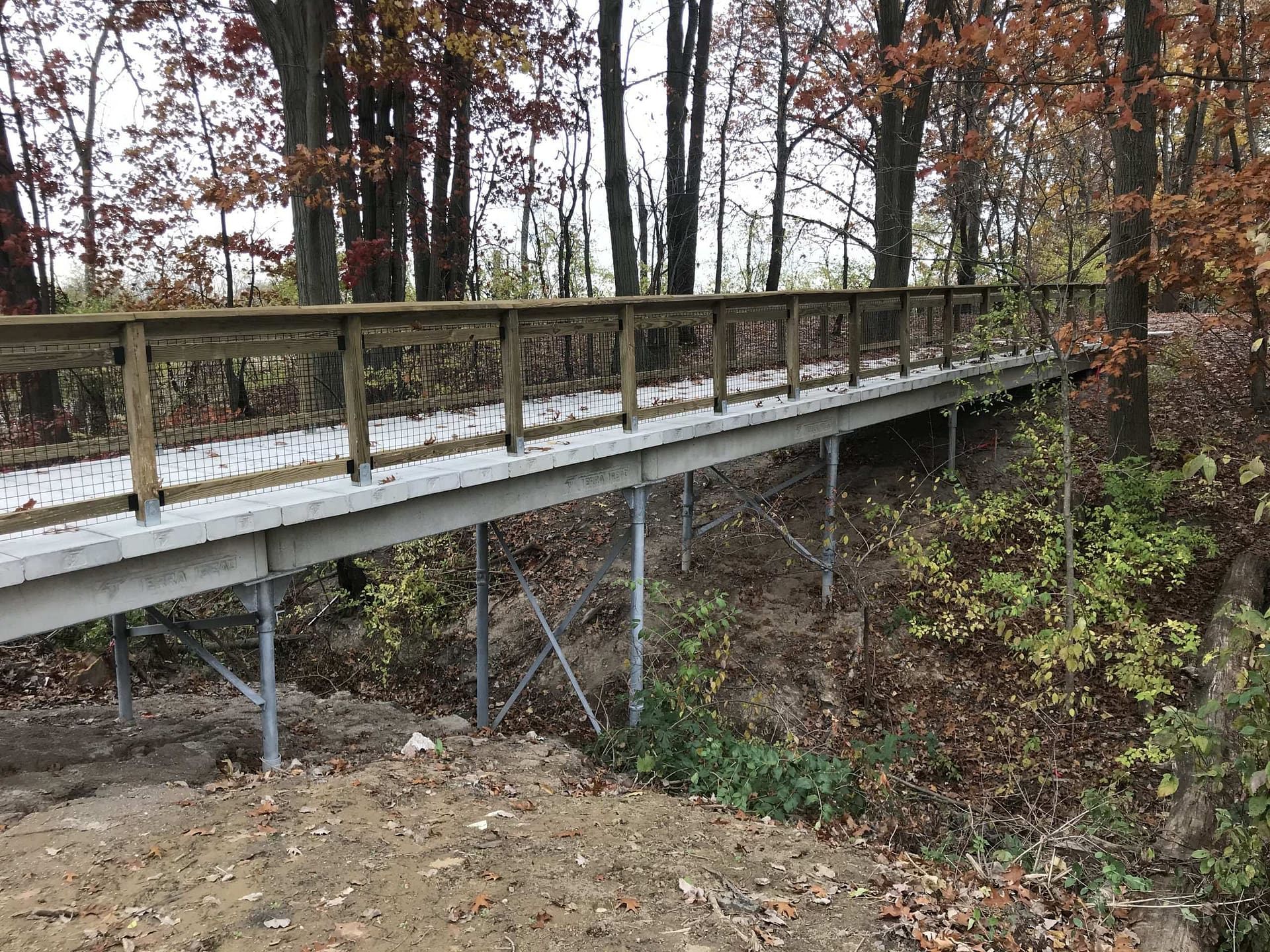 Completed Concrete Boardwalk Projects : TerraTread : TerraTread
